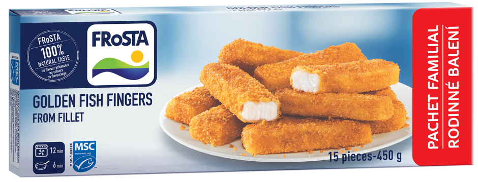 GOLDEN FISH FINGERS 450G - FRoSTA.ro