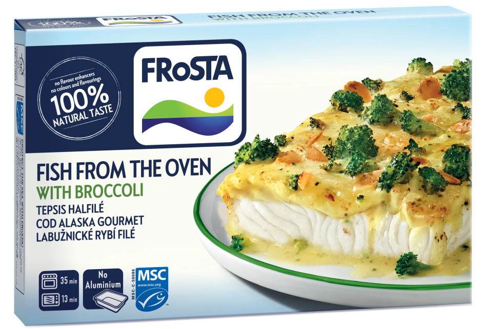 Cod alaska gourmet cu broccoli - FRoSTA.ro