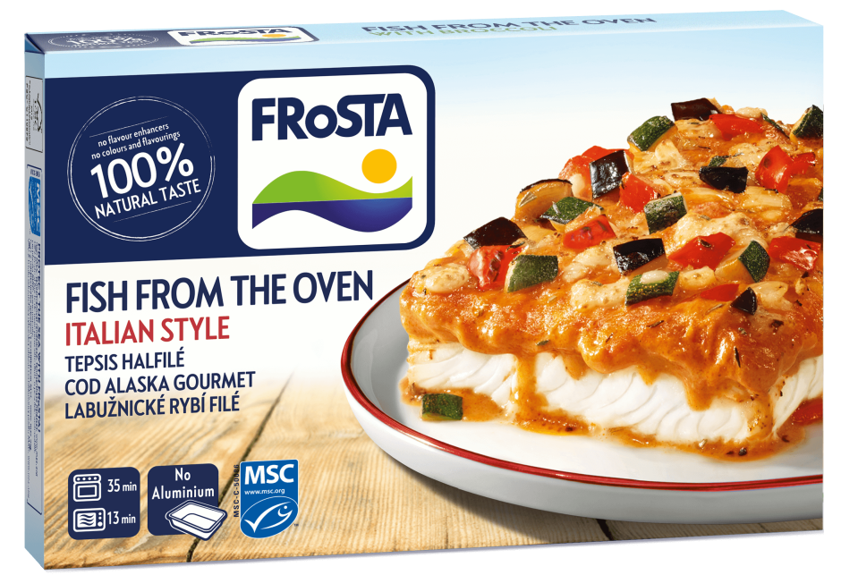 Cod alaska gourmet cu sos italian - FRoSTA.ro