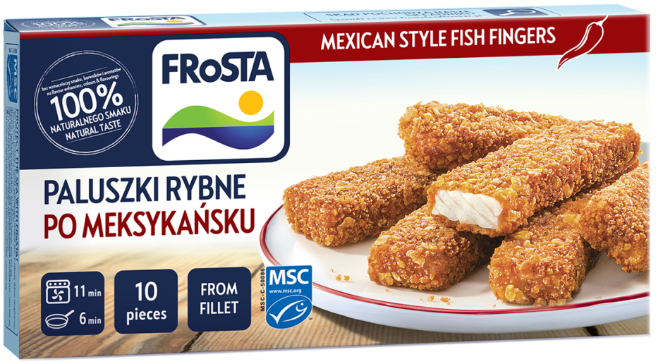 Fish Fingers mexican - FRoSTA.ro